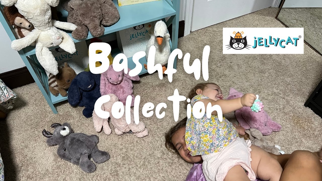 JELLYCAT Bashful Collection HAUL Tour  🐇🐰 | Cute Plushies for Everyone