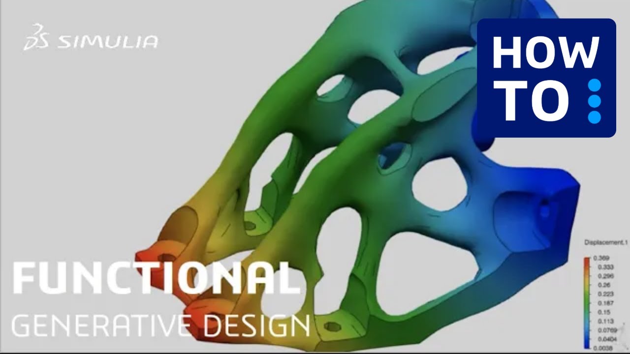 Functional Generative Design | Additive Manufacturing | 3DEXPERIENCE Platform Tutorial | Part 1/2