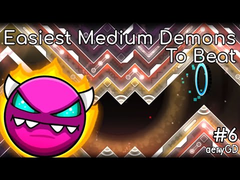 easiest MEDIUM demons to beat in gd (modern levels)