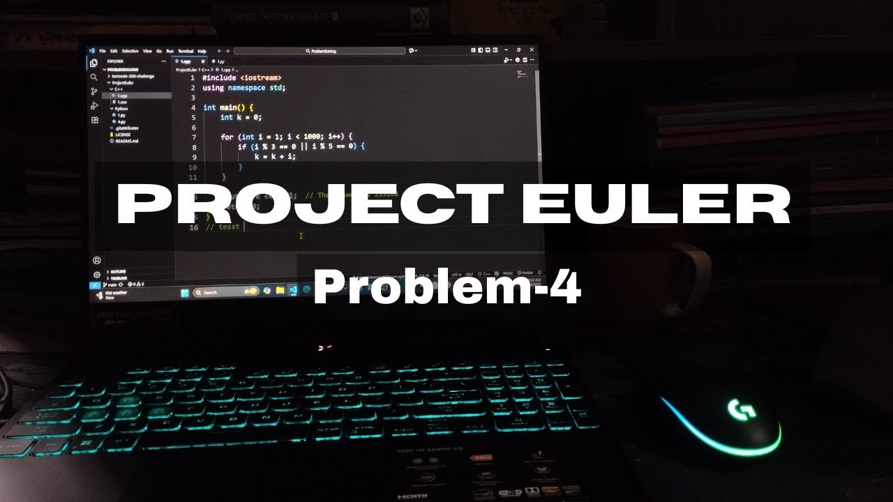 Project Euler Problem #4 – Largest Palindrome Product | Python Solution (No Commentary)