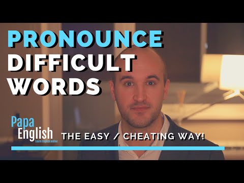 More Difficult English Words to Pronounce for ESL Students!