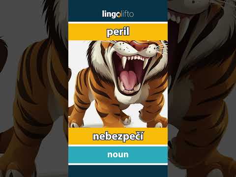 🇬🇧🇨🇿 peril - nebezpečí : vocabulary builder : learn English : učme se anglicky
