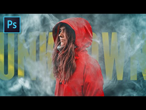 Fog and Text Portrait | Photoshop Tutorial
