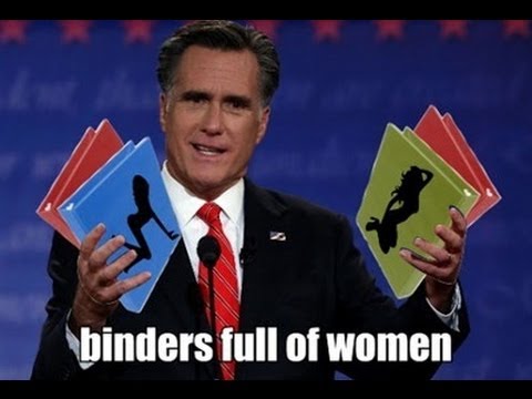Romney's Binders Full of Women: Not Even His Idea!