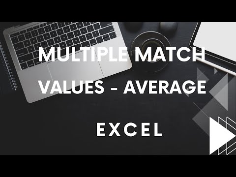 Excel search function multiple values | sum average formula