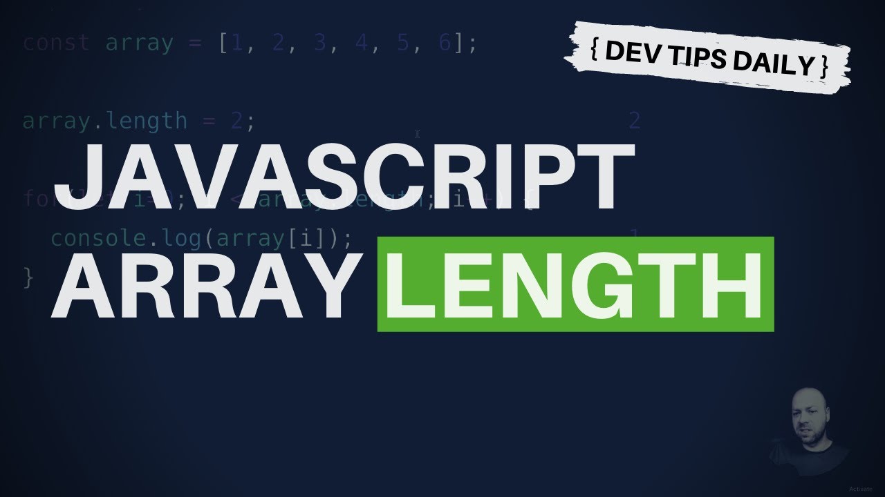 DevTips Daily: How to get the length of an array in JavaScript