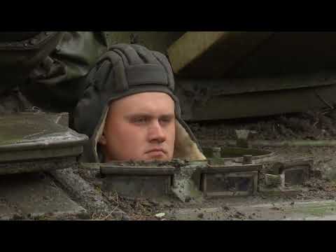 Russian military maintenance crew carries out all types of repairs of equipment and weapons
