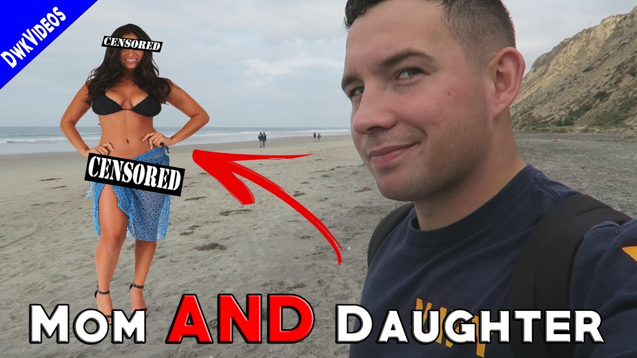 WE WENT TO A NUDE BEACH