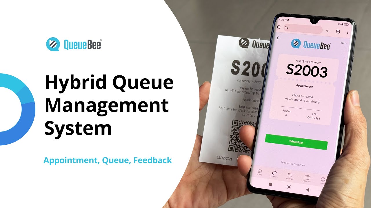 QueueBee Hybrid Queue Management System