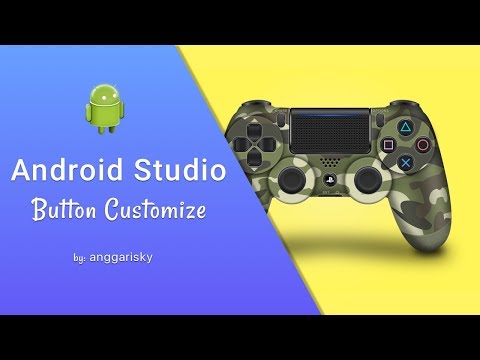 Create Custom Button in Android using XML Tutorial