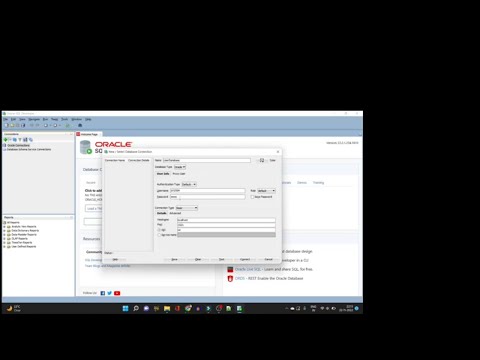 Latest Oracle Installation, Oracle 21c Express Edition Installation, SQL Developer Installation