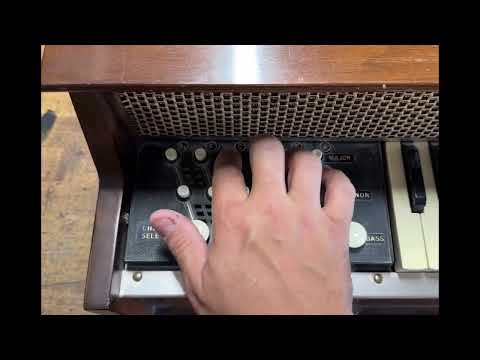 Vintage 1959 Airline air-powered organ | Reverb