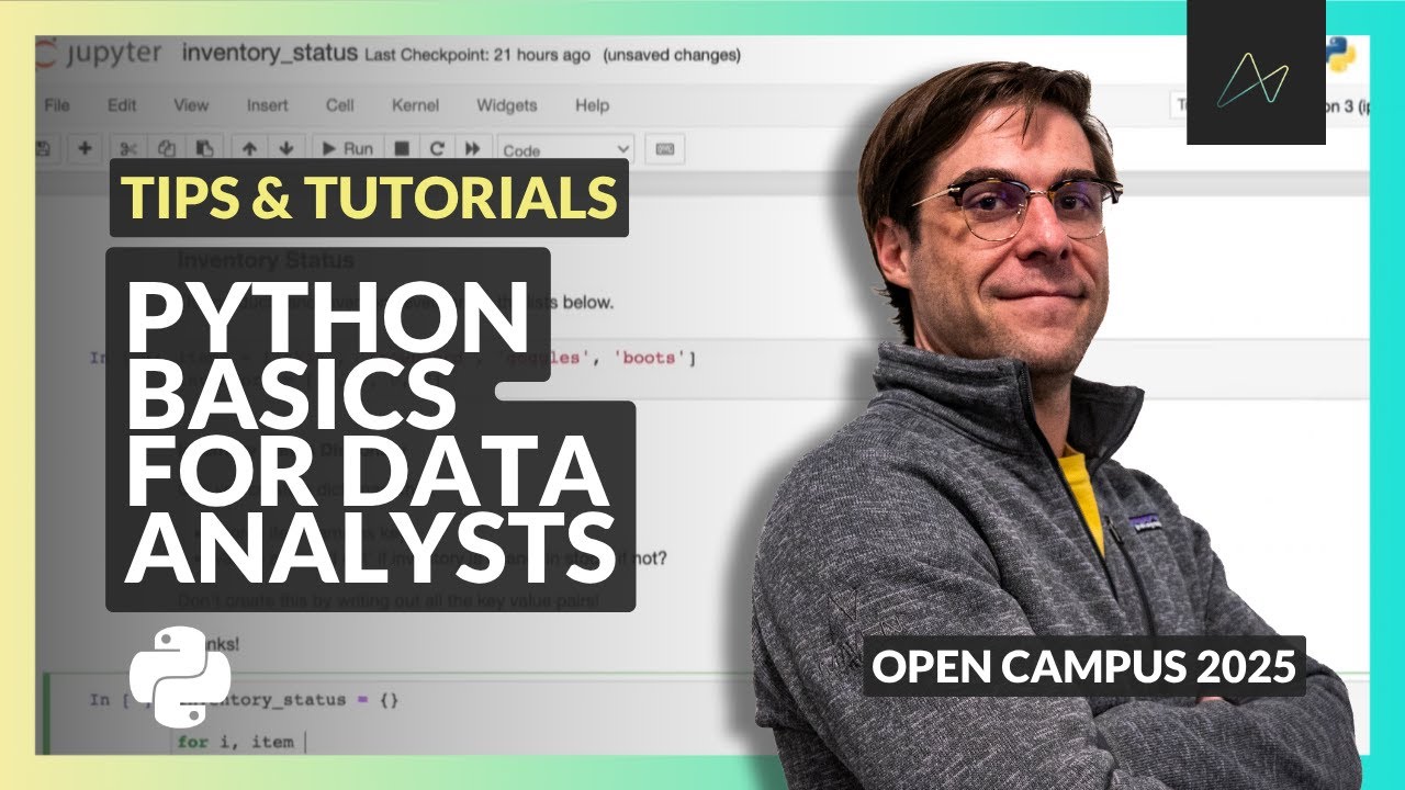 Python 101 for Data Analysts | Open Campus 2025