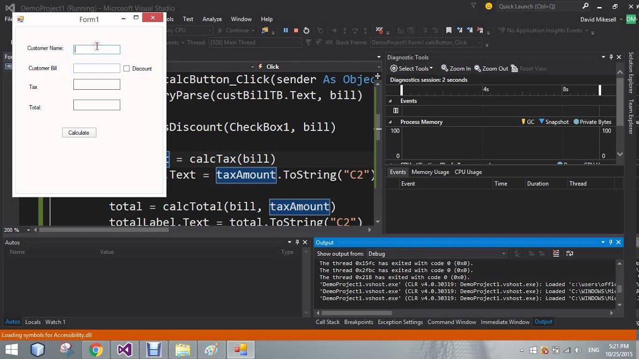 VB Functions   Calling to a Function using an Object