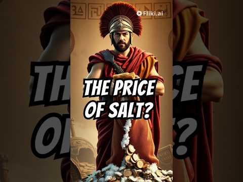 Why Is Your Pay Called a Salary? The Surprising Roman Origin! #shorts #salary #salt