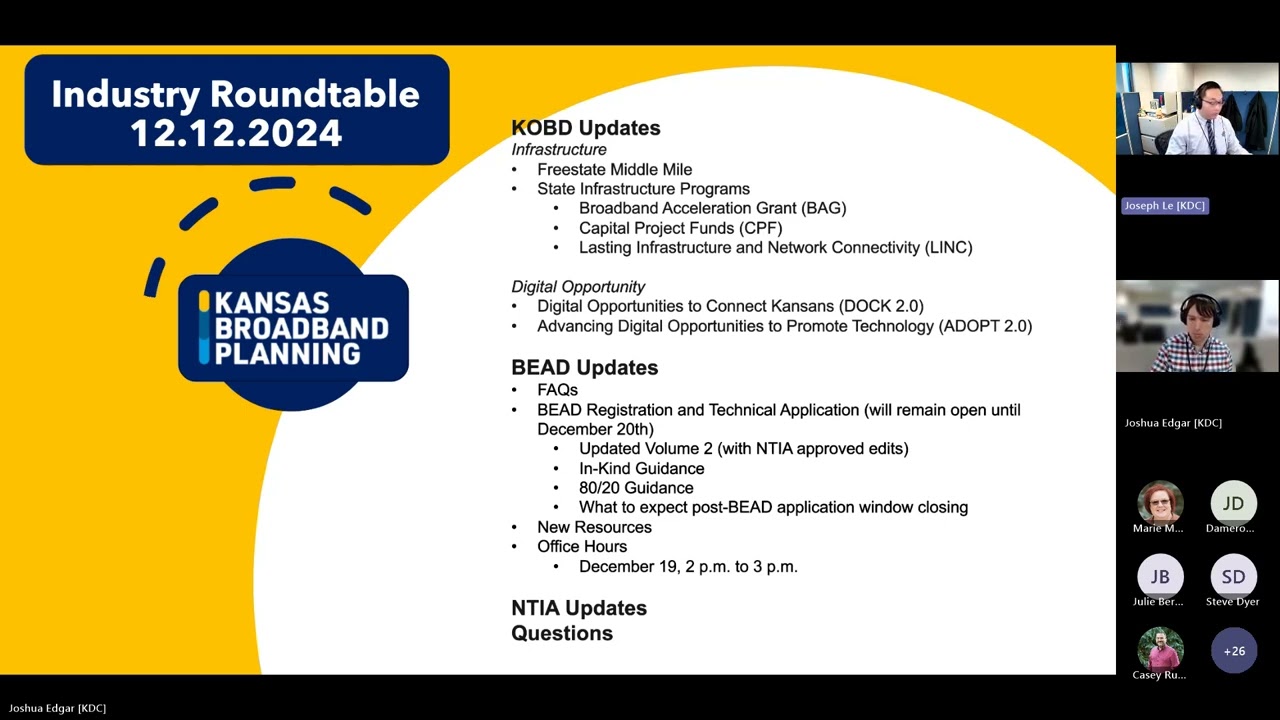 Broadband Equity Access and Deployment