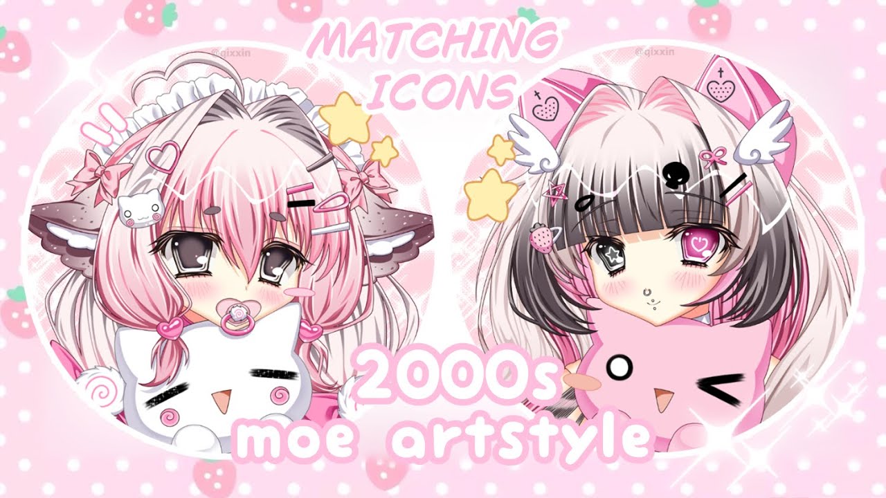 2000s matching icons ! ! ! full process + nightcore ! ! !  ☆