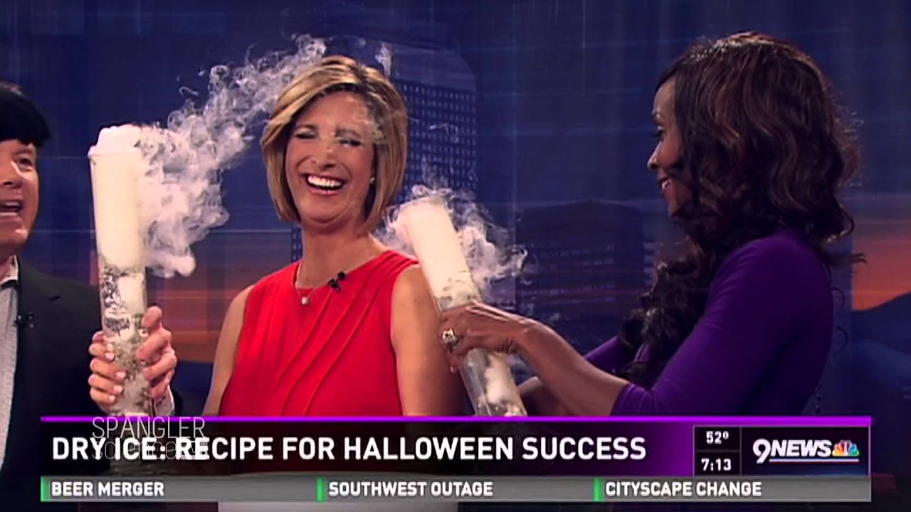 Halloween Science Dry Ice Safety - Cool Science Experiment