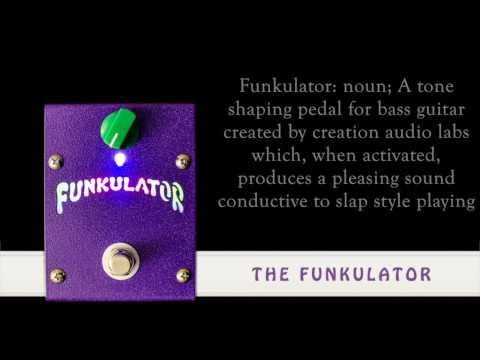Creation Audio Labs - Funkulator - Slap Bass Tone Shaper | Reverb