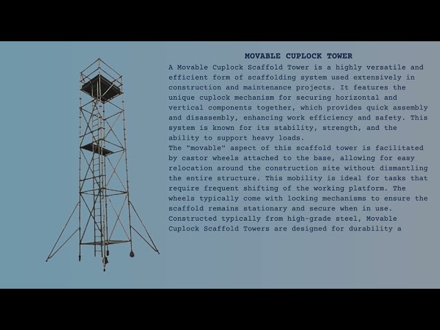 Cuplock Scaffolding - Blue Cuplock Scaffolding System Manufacturer from ...