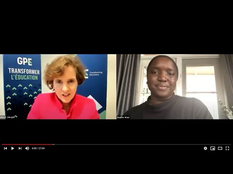 Conversation with Alice Albright, CEO of the Global Partnership for Education (GPE) (June 22 2021)