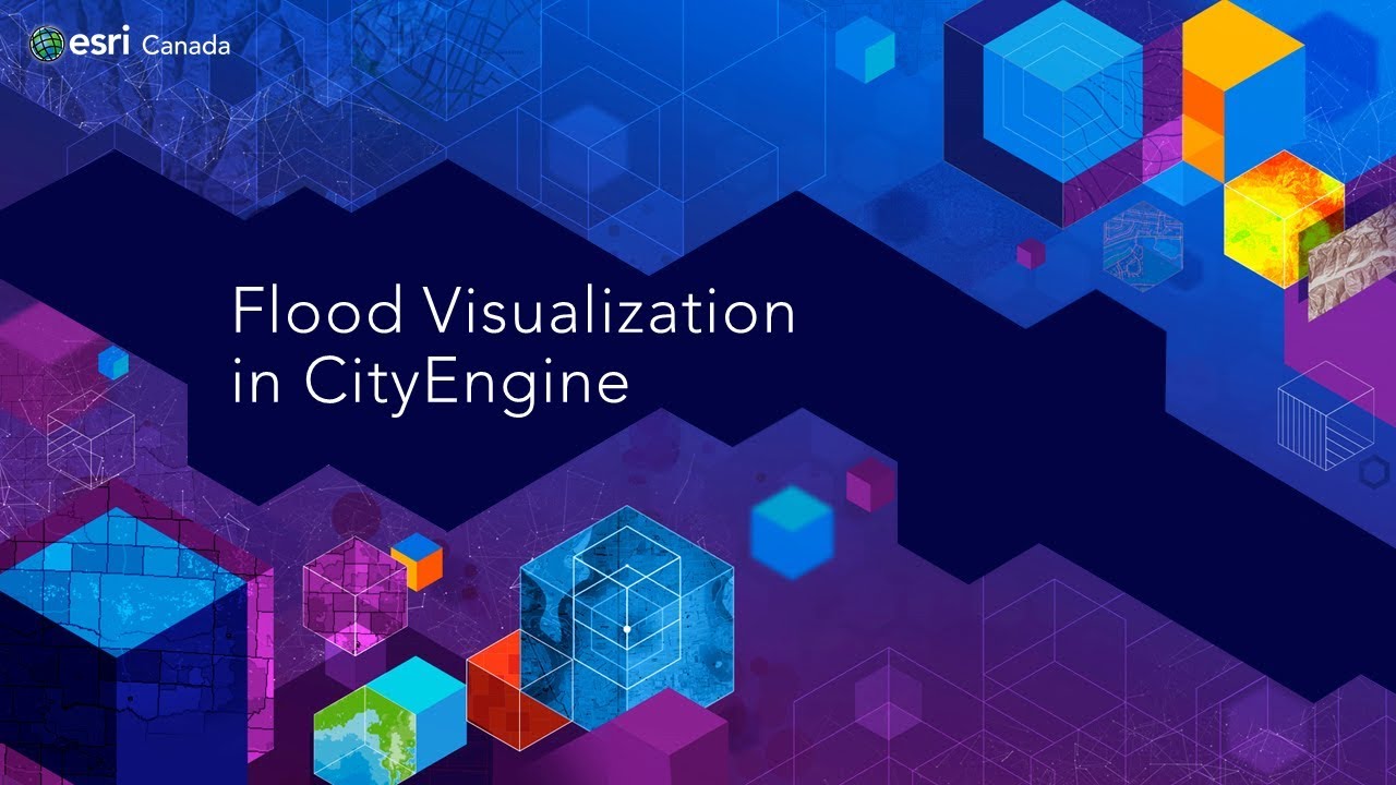 GIS Flood Data to CityEngine Workflow