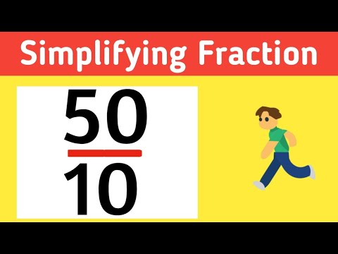 How to Simplify 50/10 || 50/10 Simplified