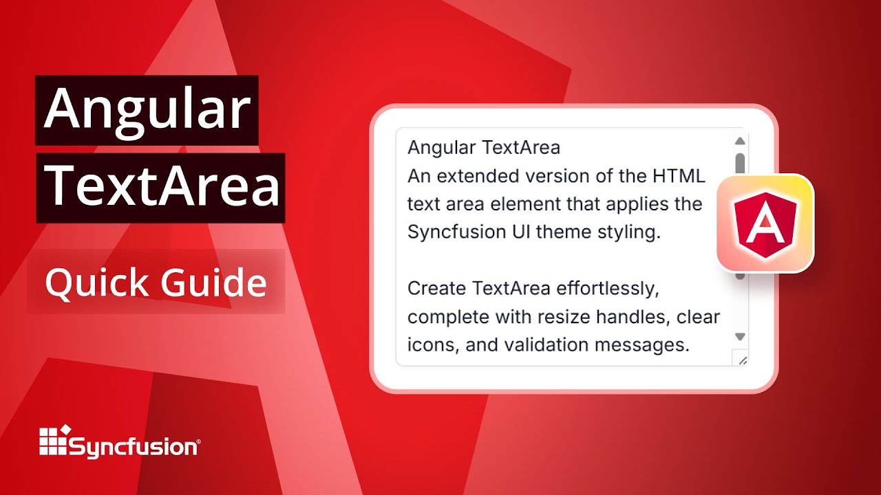 Angular TextArea: The Ultimate Feature Walkthrough