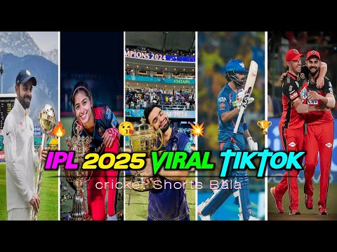 Cricket viral tiktok 📸 Cricket Tiktok Video 🎇 New Insta ipl reels😜#iplreels #tiktokvideo #ipl2025