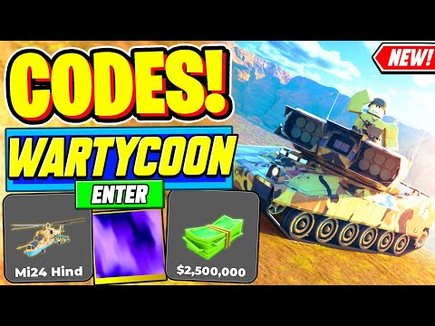⚠️New⚠️ ALL WORKING CODES For War Tycoon 2024 - Roblox Military Tycoon Codes 2024