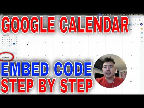✅ How To Get Google Calendar HTML Embed Code????