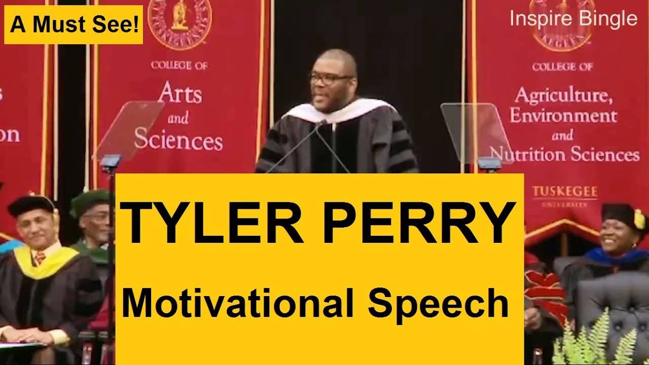 Tyler Perry Motivational Speech 
