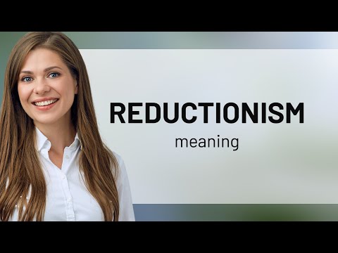 Reductionism | what is REDUCTIONISM meaning