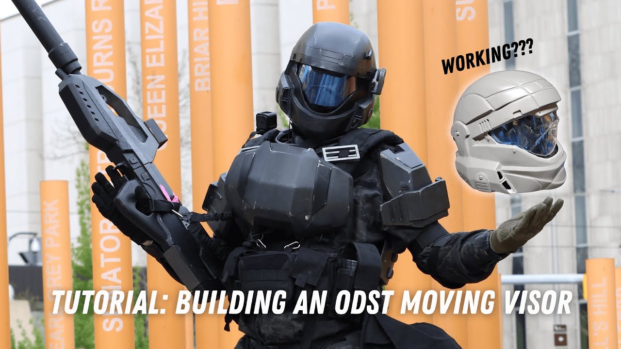 Creating an ODST Flip Visor