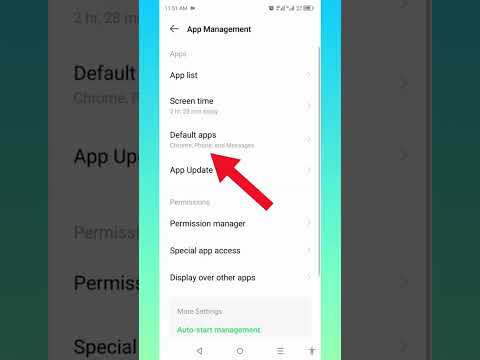 Set Default Apps on Android #infinix