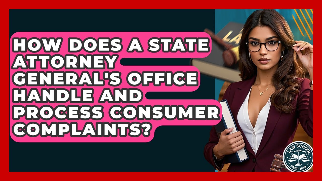 How Does A State Attorney General's Office Handle And Process Consumer Complaints?