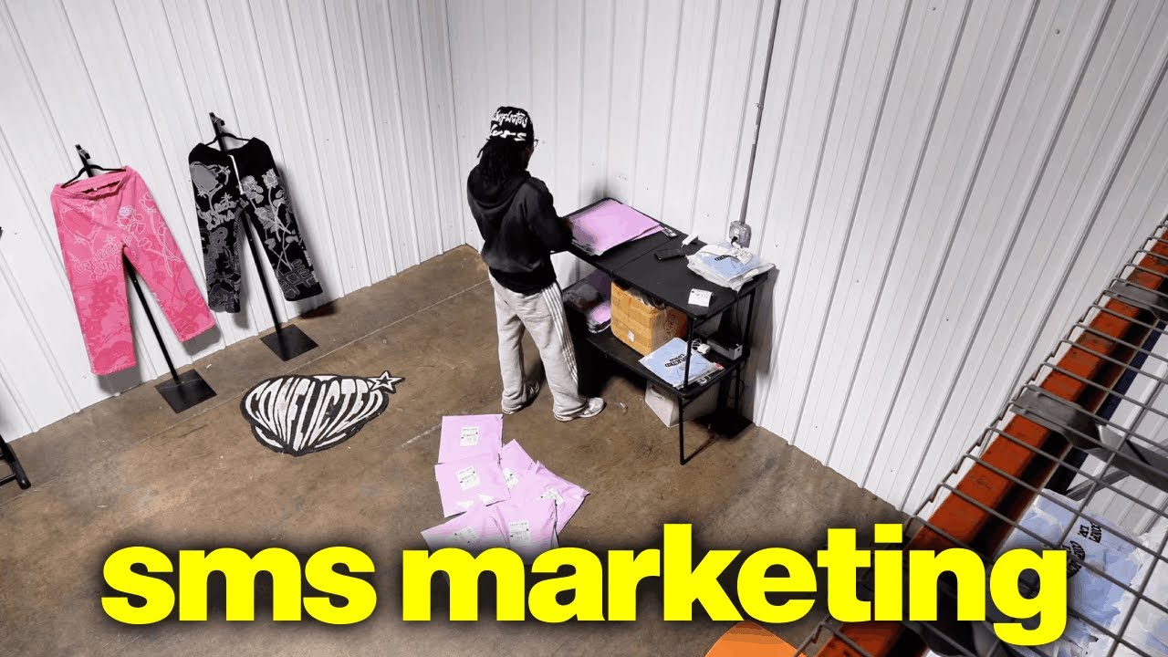 Watch Me Setup SMS Marketing For A Clothing Brand (LIVE)