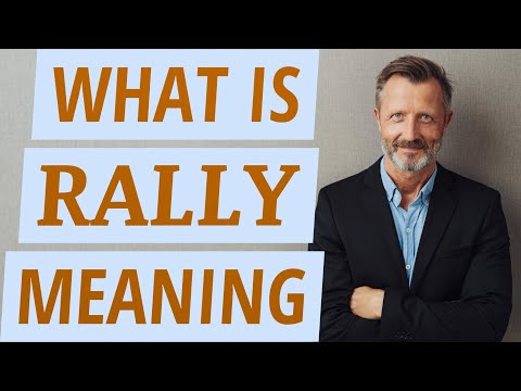 Rally | meaning of Rally
