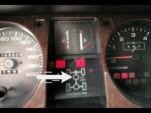 DASH GAUGE WARNING INDICATOR BULBS LIGHTS Mitsubishi Pajero Montero Shogun Field Master 4M40 4D56