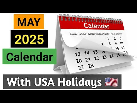 May 2025 Calendar US 🇺🇸 | Memorial Day 2025