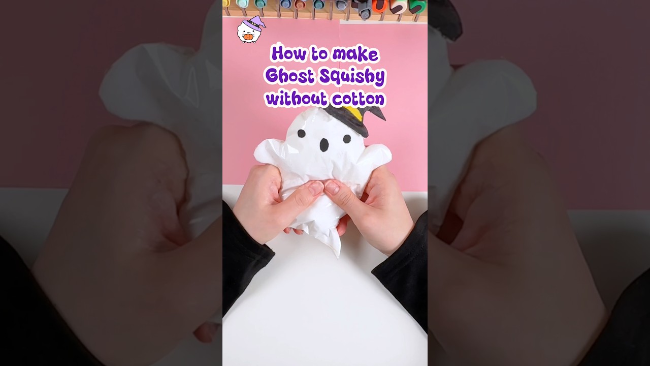 How to make cute Ghost 👻 Cute Halloween idea🎃
