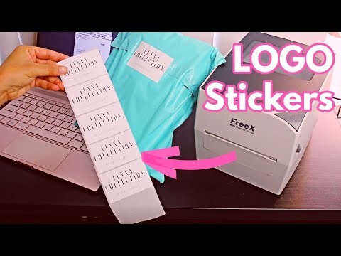 How to Make Stickers with a Label Printer / Without a Circuit