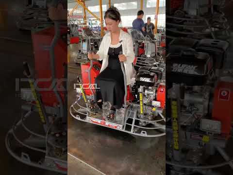 Unleash Efficiency and Precision with Our Ride-On Power Trowel! ????????