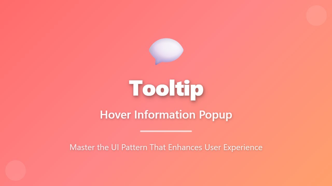 Tooltip UI Design: Complete Guide for Beginners