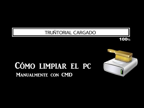 Cómo limpiar el pc - CMD