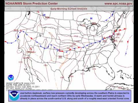 Public Weather Outlook for 04-19-2011 from the NOAA Storm Prediction Center