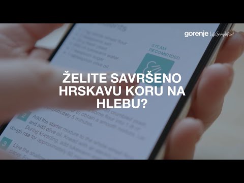 Gorenje OptiBake ugradne rerne | SteamAssist