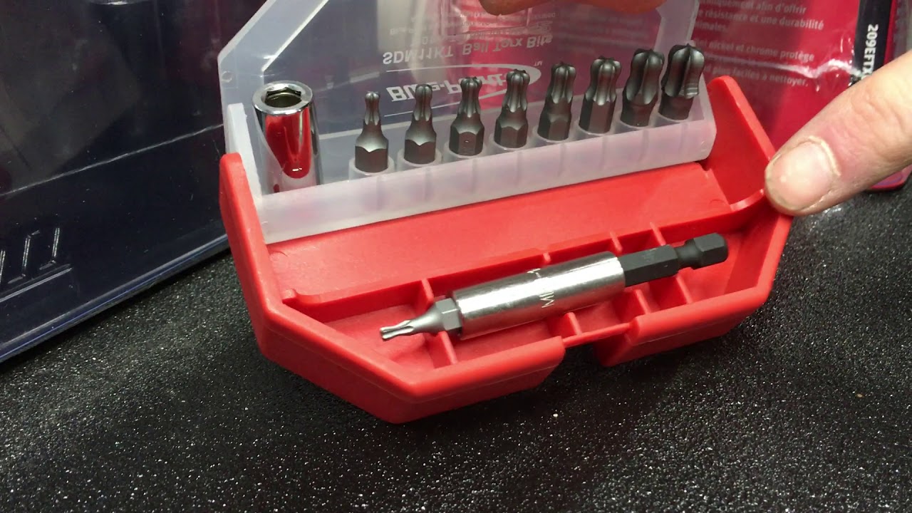 NICK THE TOOL: BALL ENDED TORX BIT SET SNAP-ON