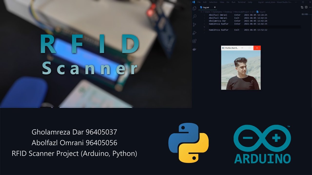 RFID Scanner with Arduino and Python