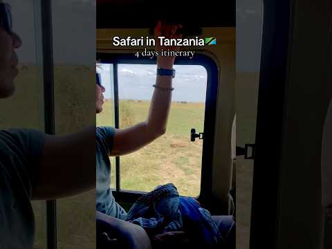 Tanzania Safari: 4 Days of Wildlife Adventure!
